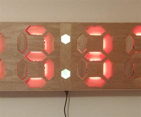 Kinetic Seven Segment Clock 5 Steps With Pictures Instructables