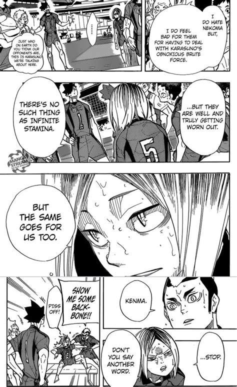 Haikyuu Chapter308 Kenma Haikyuu Comics