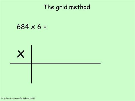 Multiplying Grid Method Introduction Youtube