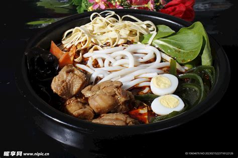 砂锅米线 摄影图 传统美食 餐饮美食 摄影图库 昵图网