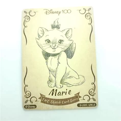 Disney The Aristocats Marie Sketch A4 £150 Picclick Uk