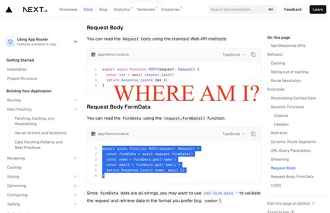 Lost In Documentation Rnextjs