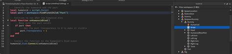 How Do I Make A Part Appear When The Rig Or Dummy Is Destroy Or Dead