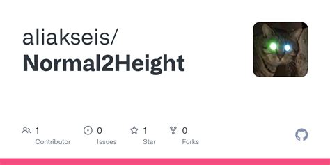 GitHub Aliakseis Normal2Height