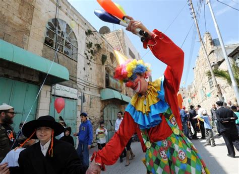 Israeli Settlers Celebrate Purim In Hebron All Photos