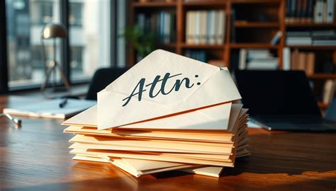 How To Address Envelopes With Attn