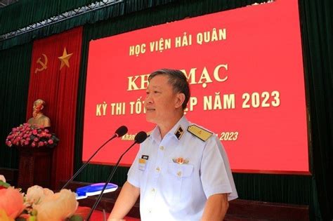 Học viện Hải quân đổi mới thi tốt nghiệp năm 2023