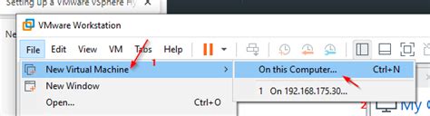 Setting Up 2 VMware VSphere Hypervisor 7 ESXi 7 0 Server 1 VCenter Server With VMware