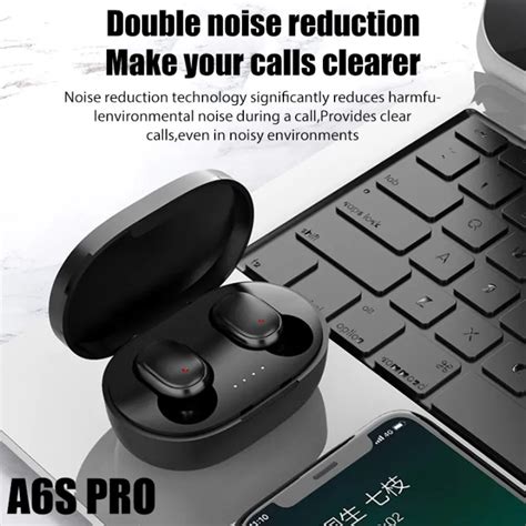 A S Pro Tws Bluetooth Earphone Wireless Headphone Sports Earbuds Gaming Headset With Dual