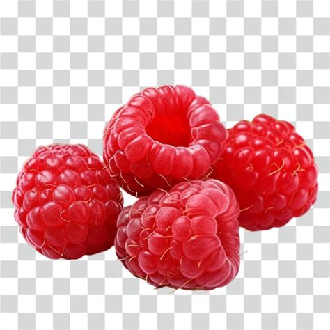 Premium PSD Psd Raspberry Transparent Background