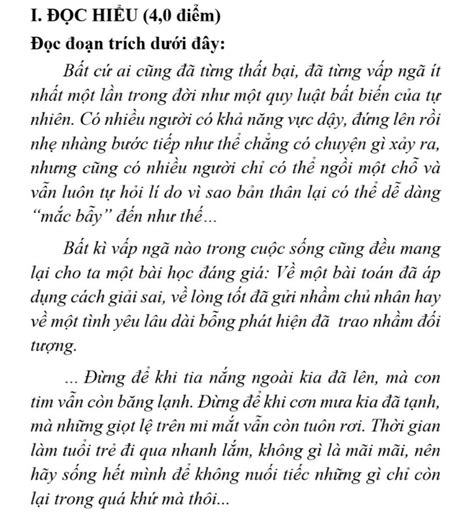 Từ Nội Dung đoạn Trích Phần đọc Hiểu Em Hãy Viết Một đoạn Văn Khoảng 10