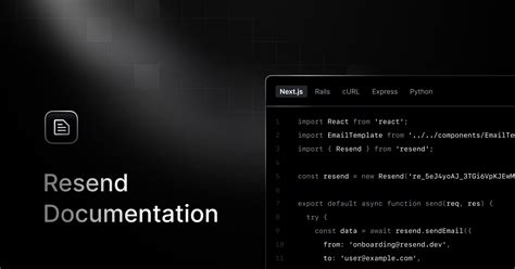 Introduction Resend