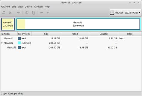 Linux Mint Resize Boot Partition Next To An Extended Partition Unix Linux Stack Exchange