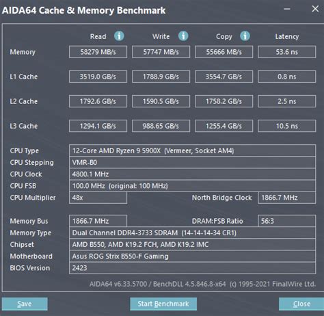 Share Your AIDA Cache And Memory Benchmark Here Page TechPowerUp Forums