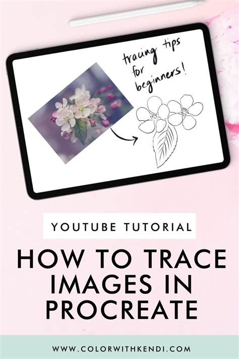 How To Trace Images In Procreate YouTube Tutorial Procreate Ipad