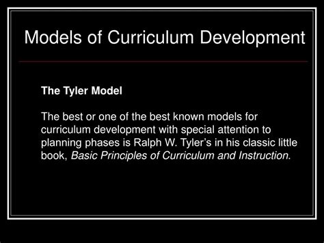 Ppt Curriculum Models Powerpoint Presentation Free Download Id9437398