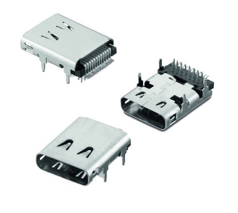 China Wr Com Usb 3 1 Type C Receptacle Horizontal Thr Smt Factory And