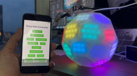 RGB LED Disco Ball Reacts To Sound And Color | Hackaday