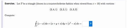 Solved Exercise Let T Be A Triangle Drawn In A