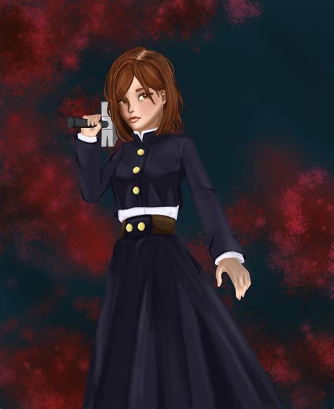 Nobara Kugisaki Fanart By Me Ranimesketch