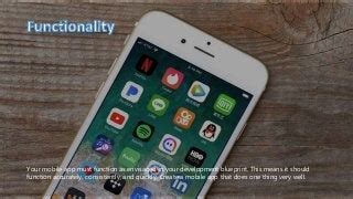 Essential Steps To Build A Successful Mobile App PPT