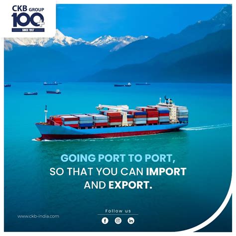Ckb Group On Linkedin Ckb Ckbindia Ckbgroup Logistics Maritime Logisticsmanagement