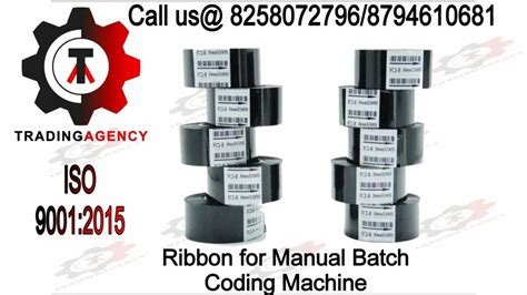 Manual Ribbon Batch Coding Machine At Best Price In Shillong By Trading