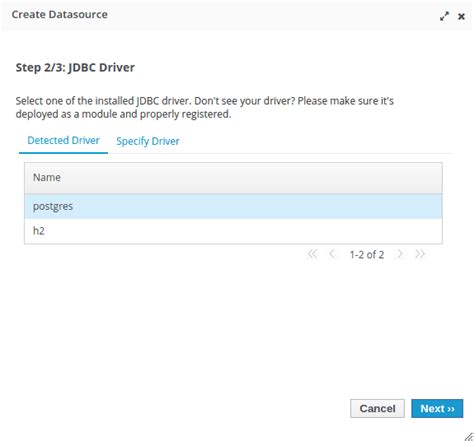 Add Datasource To Wildfly Bgasparotto