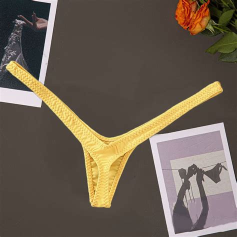 Women Ladies Mini G String Micro Thong Sexy Underwear Lingerie Knickers
