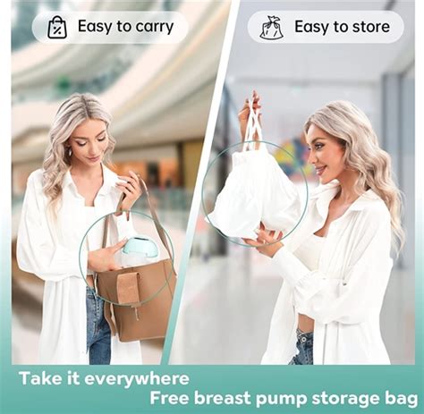 Mommed Double Wearable Breast Pump Hands Free And More Invisible