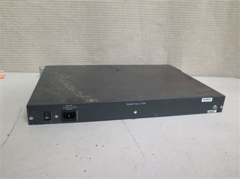 Cisco Systems 1700 Series Modular Access Router Model 1760 Oahu Auctions