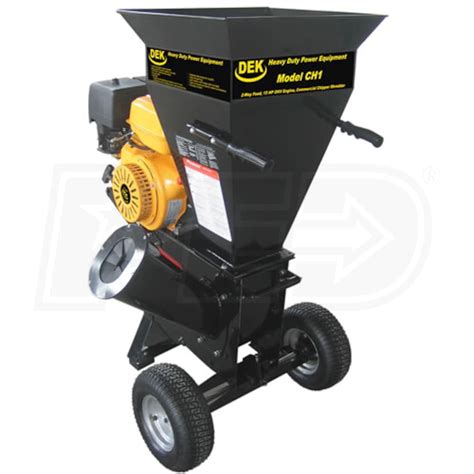 Dek 4 15 Hp 420cc Professional Duty Tow Behind Chipper Shredder