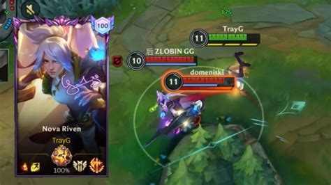 Wild Rift Riven Top 100 Riven Gameplay Youtube