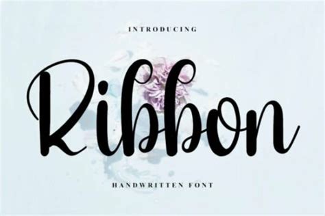 Ribbon Font Font Canyon