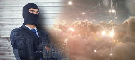 Male Hacker Depicted In A Composite Image Standing With His Arms