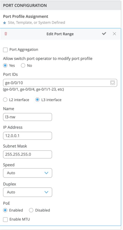 Dhcp Serverrelay Configuration For Managed Switch Mist