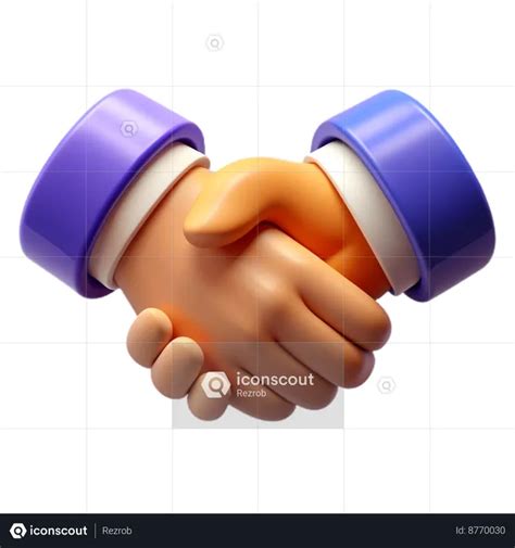 Handshake 3d Icon Free Download Business 3d Icons Iconscout
