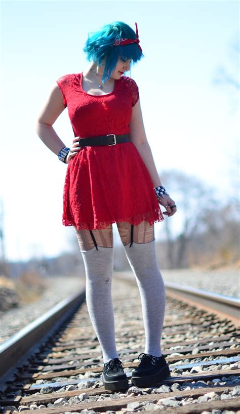 Chloe Carter Wet Seal Red Lace Dress Urban Outfitters Thigh High