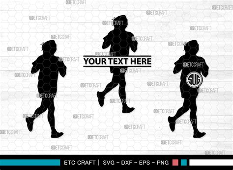 Exercise Run Monogram Runner Svg Graphic By Pixel Elites · Creative