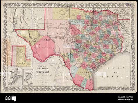 New Map Of The State Of Texas Relief Shown By Hachures Prime
