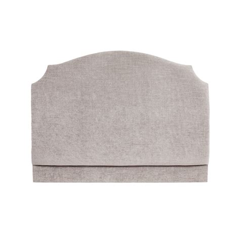 Bulgari 4ft 6 Double Upholstered Shaped Headboard With Curved Top And