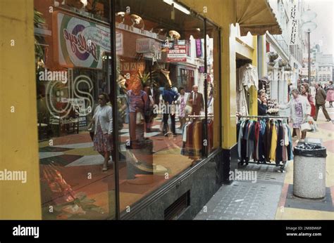 Soho Street Scene Shop Window Reflection London 1970s Photo By Tony
