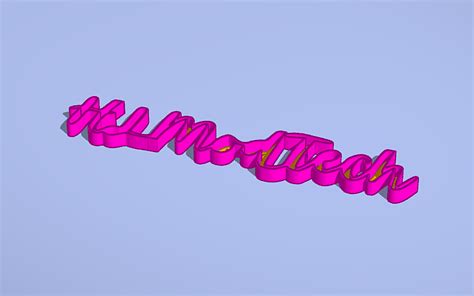 3d Design Led Sign Tutorial Svg Canva Wizardry Tinkercad