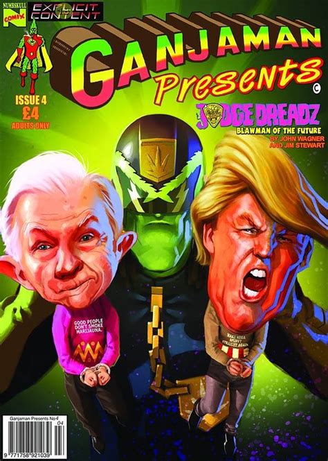 John Wagner Writes Parody Judge Dredd Strip Judge Dreadz