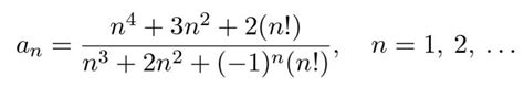 Solved Determine If The Sequence Converges If It Does Find Chegg Com