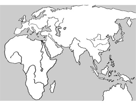 Eastern Hemisphere Map Quiz