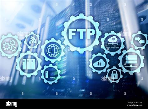 ftp file transfer protocol network transfer data to server on