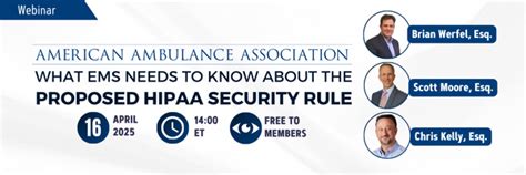 On Demand What Ems Providers Need To Know About The Proposed Hipaa