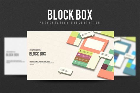Box PPT Template 6891 Presentation Templates Design Bundles Presentation Design Template