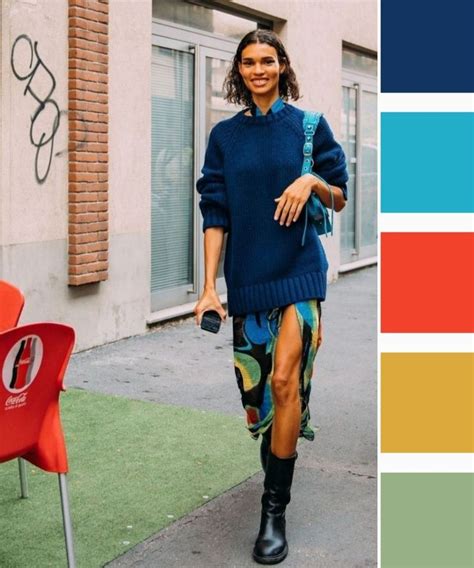 Цветовые сочетания Цветовые сочетания Уличная мода Стиль